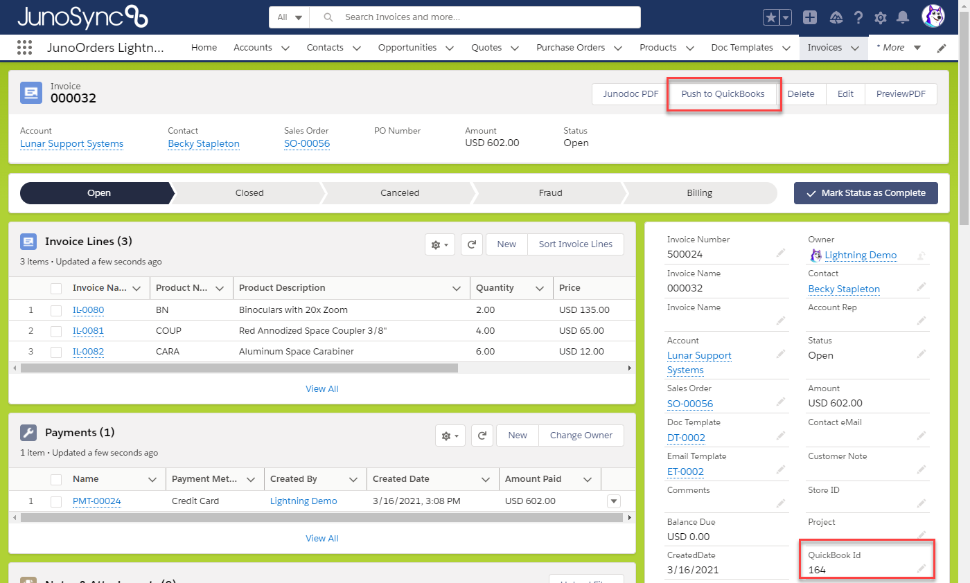 JunoSync QuickBooks Setup – Juno Rocket Support Portal